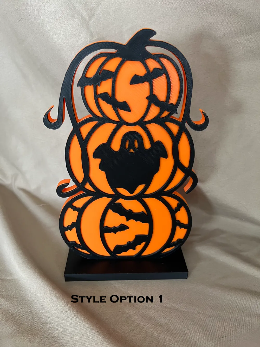 3 Tier Pumpkin Halloween Decoration by ttocs2 - MakerWorld