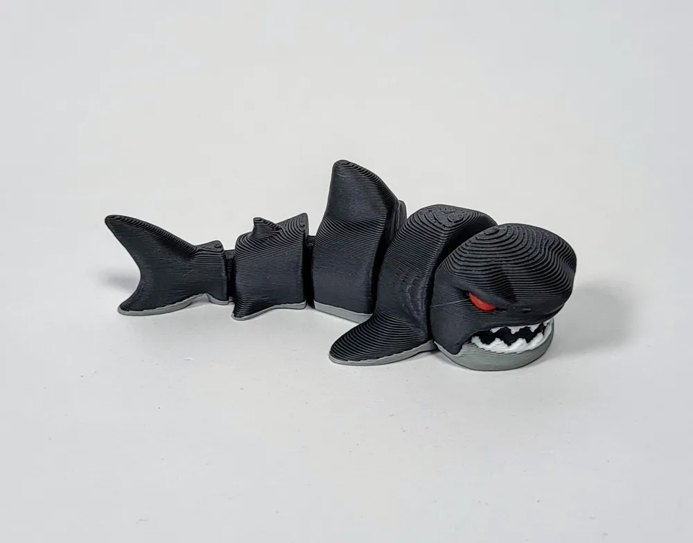 Articulated Megalodon - Strong Joints by Art Design. 3D MakerWorld ...