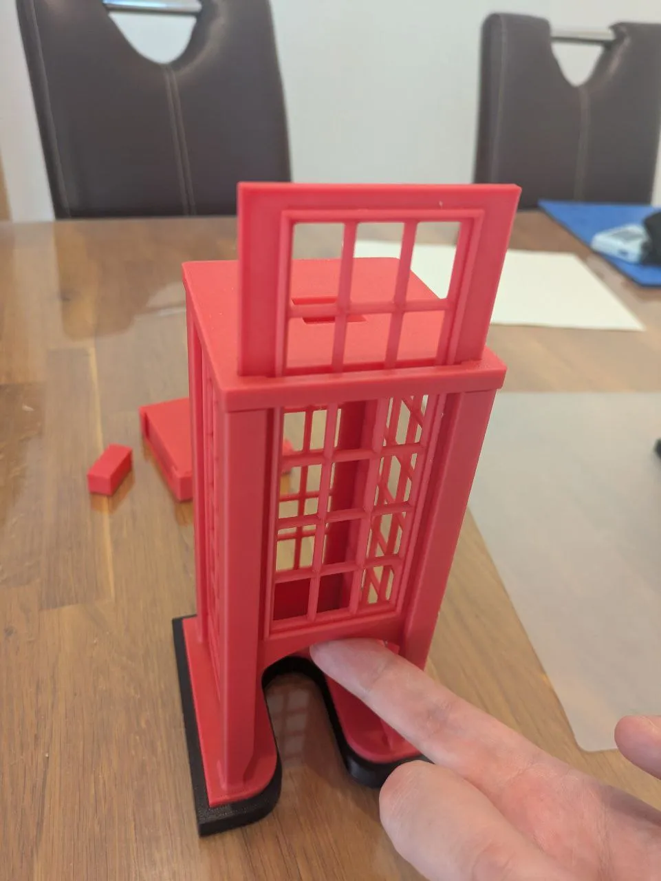 British Phone Booth Teabag Storage and Dispenser by Crusoe3D MakerWorld ...