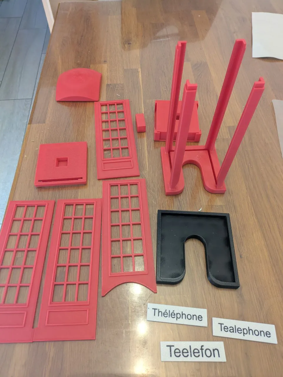 British Phone Booth Teabag Storage and Dispenser by Crusoe3D MakerWorld ...