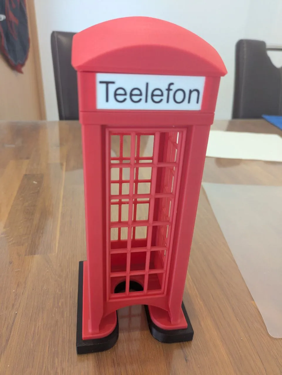 British Phone Booth Teabag Storage and Dispenser by Crusoe3D MakerWorld ...