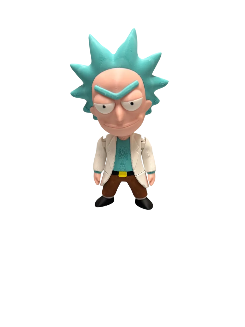 Flexi Rick - Rick and Morty - Free 3D Print Model - MakerWorld
