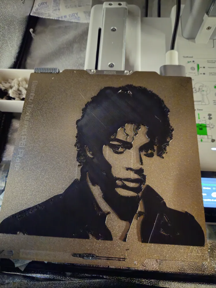 Face to face Michael jackson by Fenomeno MakerWorld: Download Free 3D Models