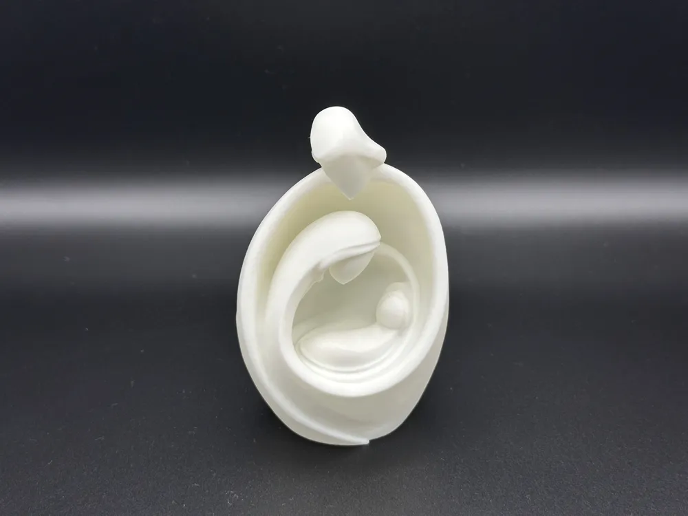 Hugging Holy Family Figurine - Free 3D Print Model - MakerWorld