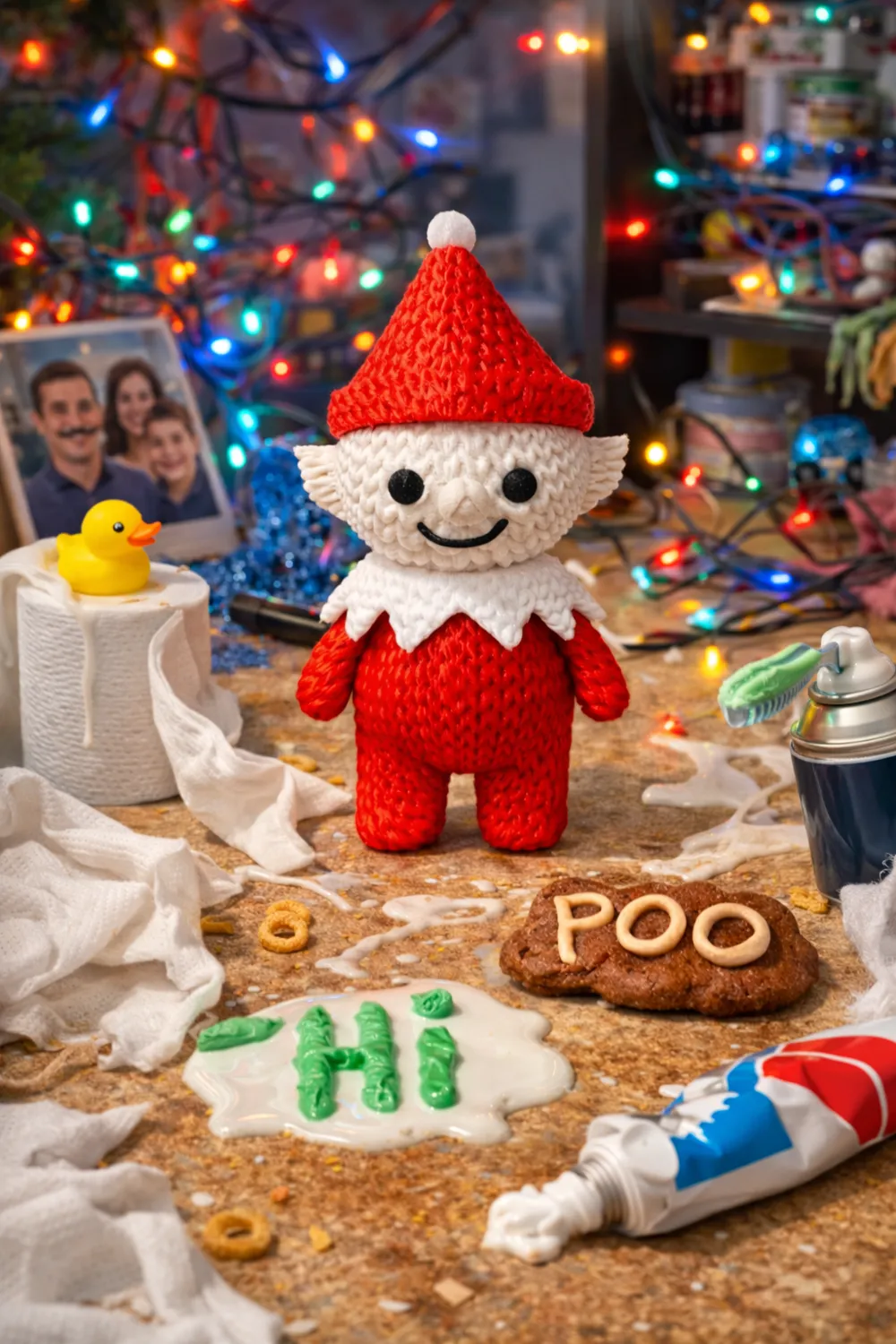 Elfe Vilain Tricoté sur l'Étagère - Modèle d'Impression 3D Gratuit - MakerWorld