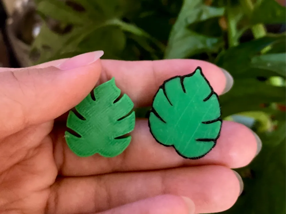 Monstera Crocs Charm | No AMS needed by AdriKong - MakerWorld