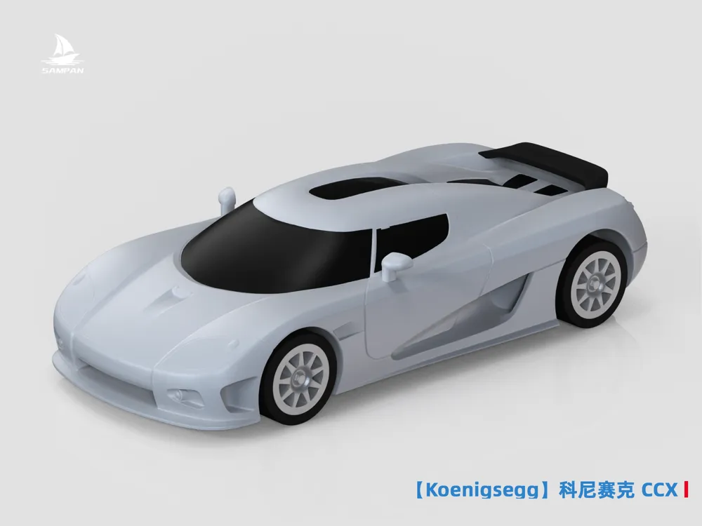 [Koenigsegg] Koenigsegg CCX Flagship Supercar Race Car 1/64 Scale ...