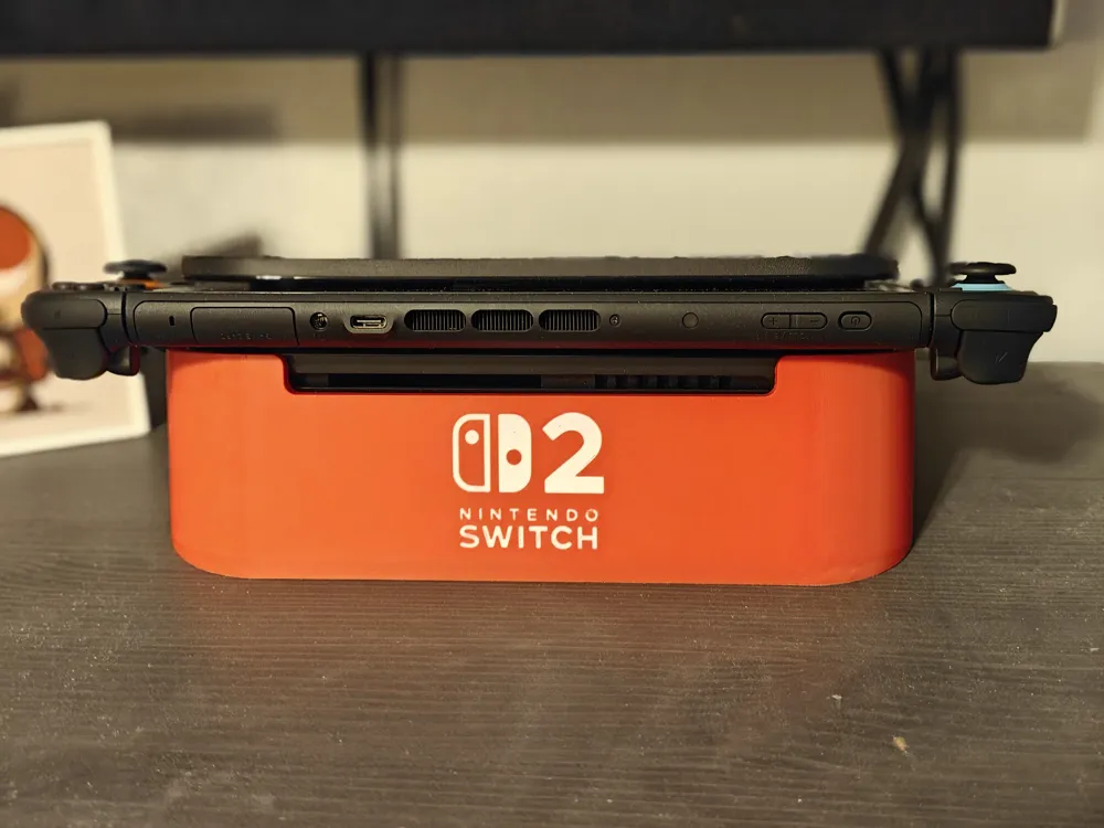 Nintendo Switch 2 - Horizontal Dock Stand [Remix] - Free 3D Print Model ...
