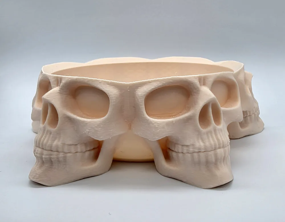 Six Skull Bowl (Bowl of Skulls) by Triple G Workshop MakerWorld ...
