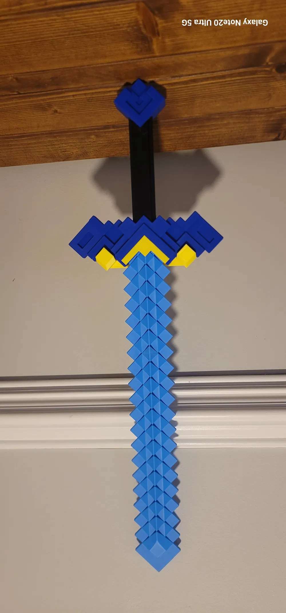 Minecraft Sword Wall Mount - Free 3D Print Model - MakerWorld