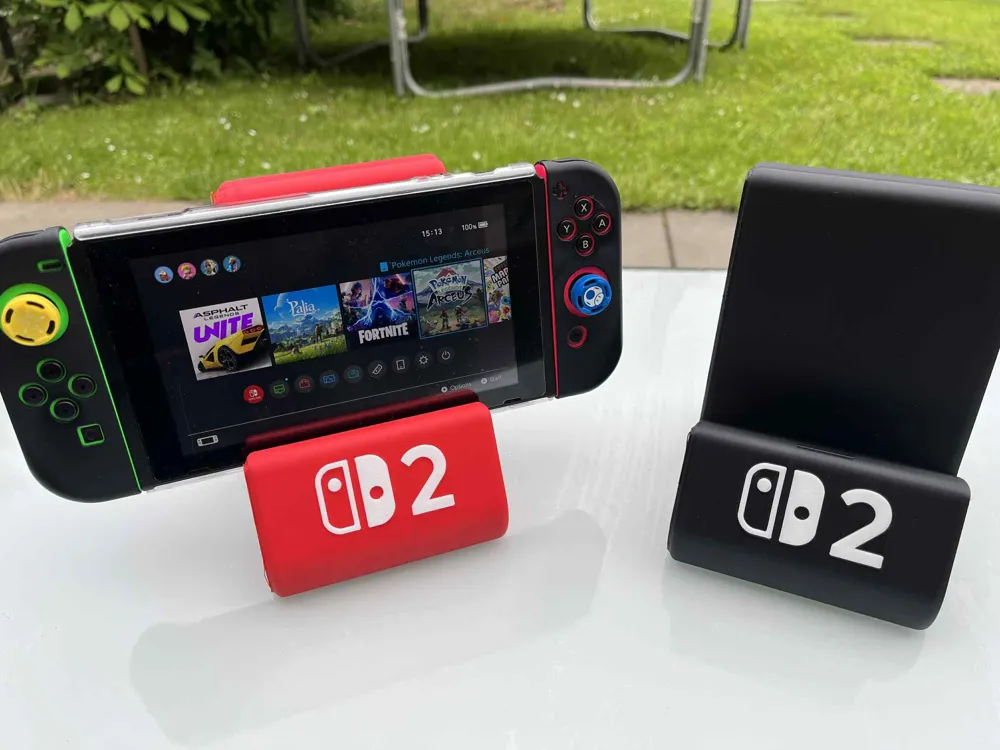 Nintendo Switch 2 Stand - Free 3D Print Model - MakerWorld