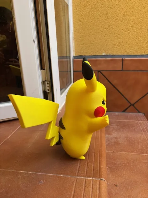 Angry Pikachu window - Free 3D Print Model - MakerWorld