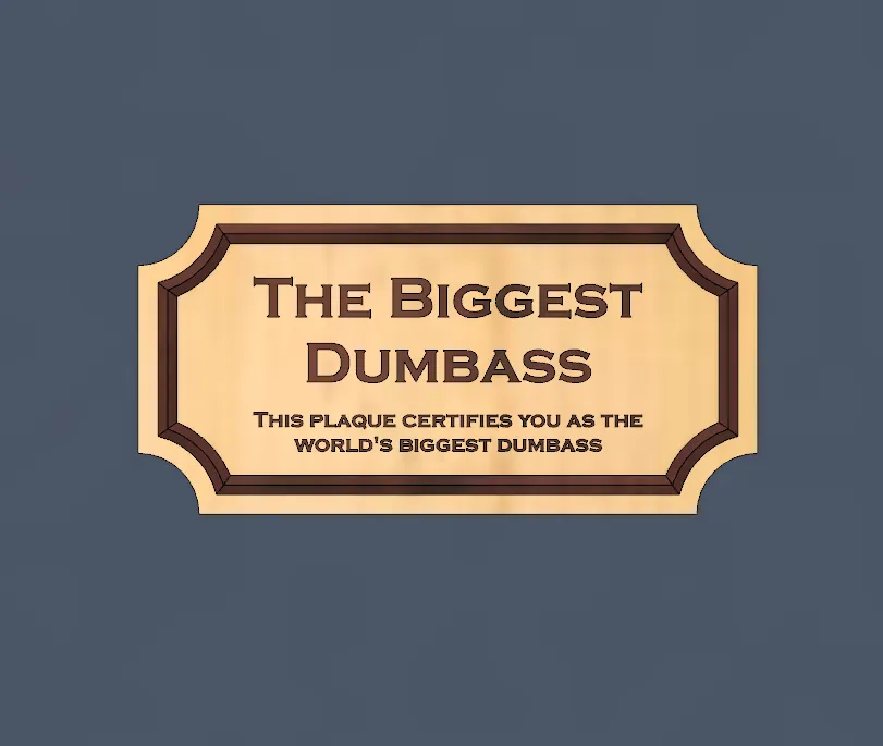 Fancy Plaque by cartyski - MakerWorld