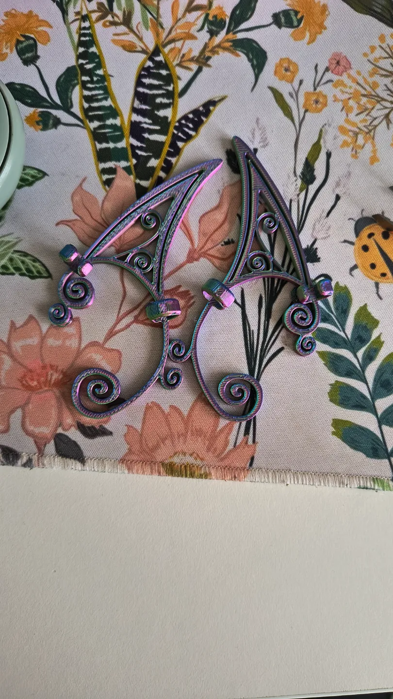 Elf ears with ear cuffs - Free 3D Print Model - MakerWorld