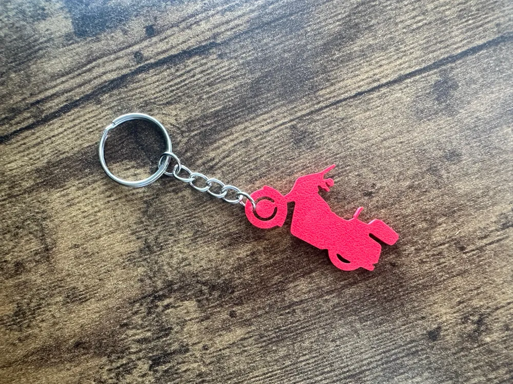 Goldwing Motorcycle Keychain 1,5 grams by Nyuks_85 - MakerWorld