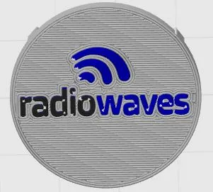 Dish radome covers with logos by Dreadnaught - MakerWorld