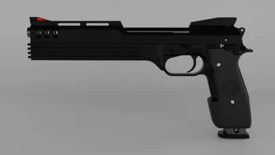 Auto 9 Pistol from Robocop (1987) by Neebick MakerWorld: Download Free ...