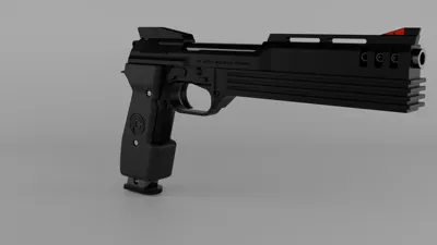 Auto 9 Pistol from Robocop (1987) by Neebick MakerWorld: Download Free ...
