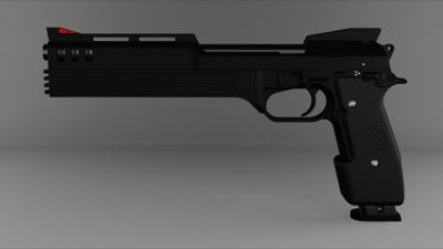 Auto 9 Pistol from Robocop (1987) by Neebick MakerWorld: Download Free ...