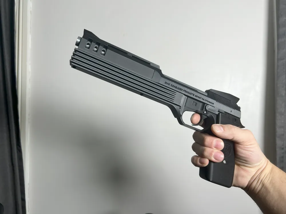 Auto 9 Pistol from Robocop (1987) - Free 3D Print Model - MakerWorld