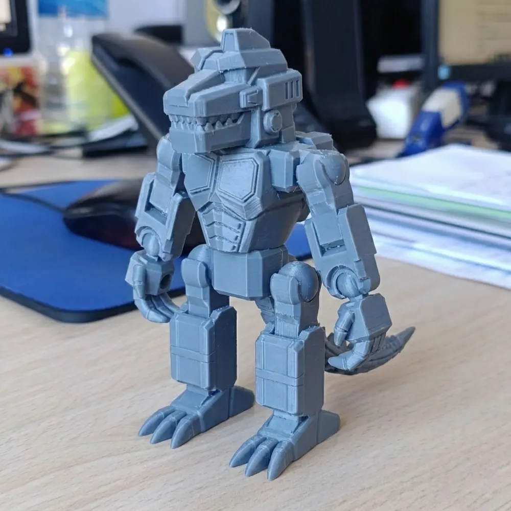 Origin-Zero Mechagodzilla - Free 3D Print Model - MakerWorld