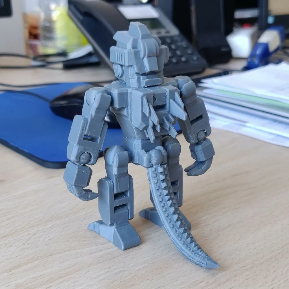 Origin-Zero Mechagodzilla - Free 3D Print Model - MakerWorld
