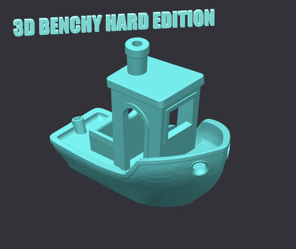 Benchy Hard Remixed by Ollie3DPrints - MakerWorld