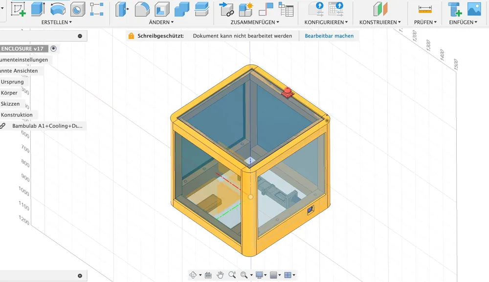 CAD STEP FILE A1 Enclosure by einfach_CM MakerWorld: Download Free 3D ...