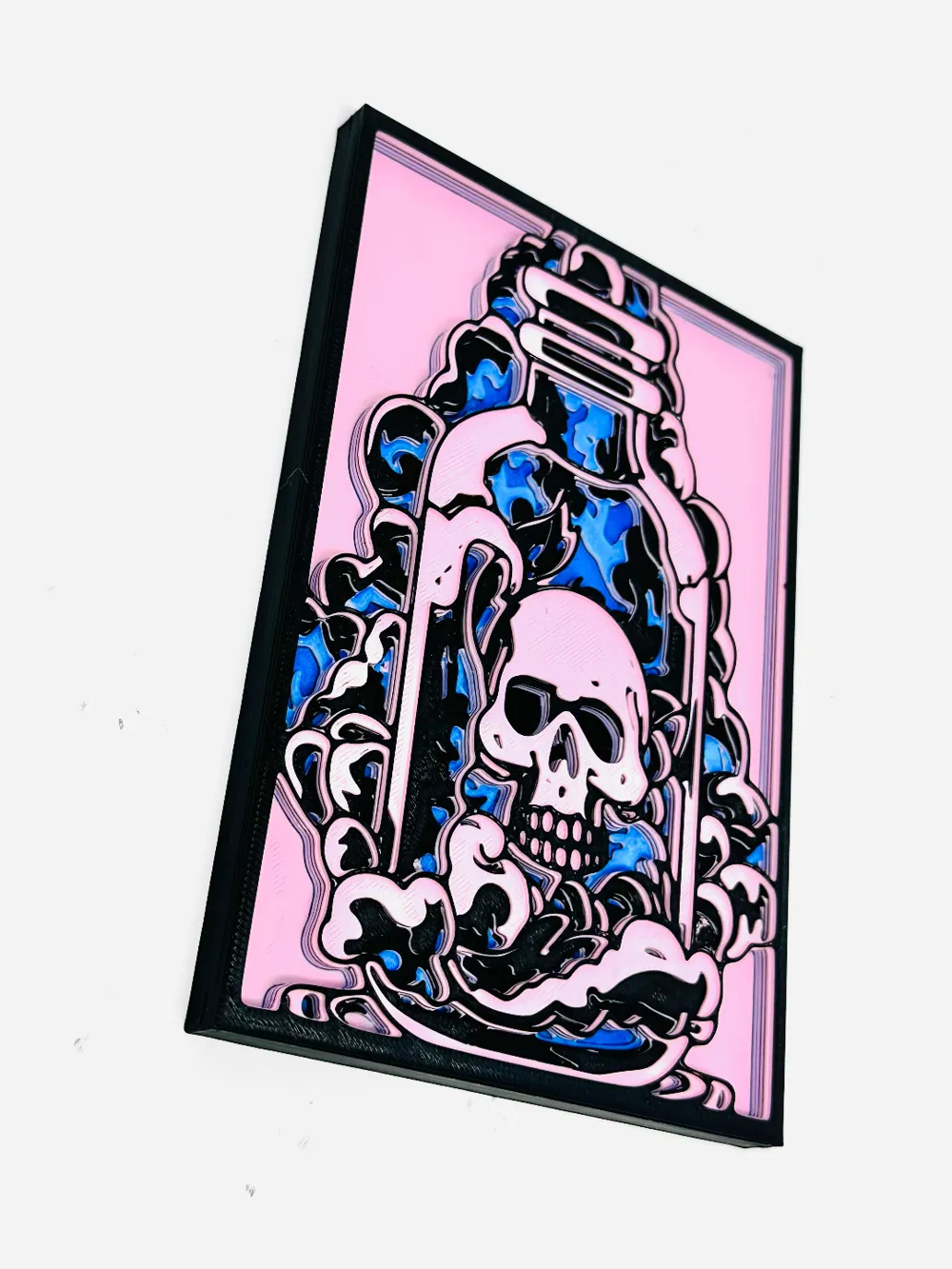 Bottle of Poison skull 3D Layer Art by Release The Fleet - MakerWorld