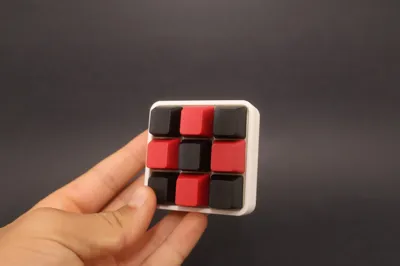 9-Key Keyboard Fidget - Uses Switches - Fidget by Fin3dPrinting ...