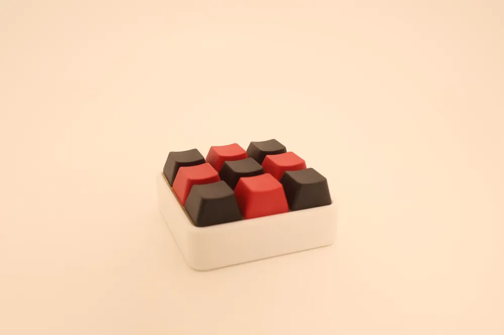 9-Key Keyboard Fidget - Uses Switches - Fidget by Fin3dPrinting ...