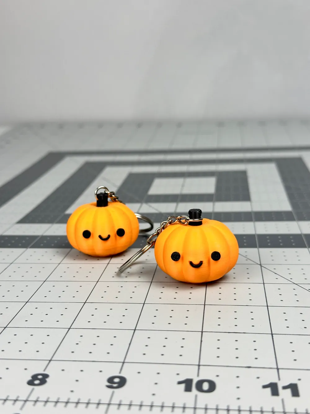 Cute Pumpkin Keychain by create3d.co - MakerWorld