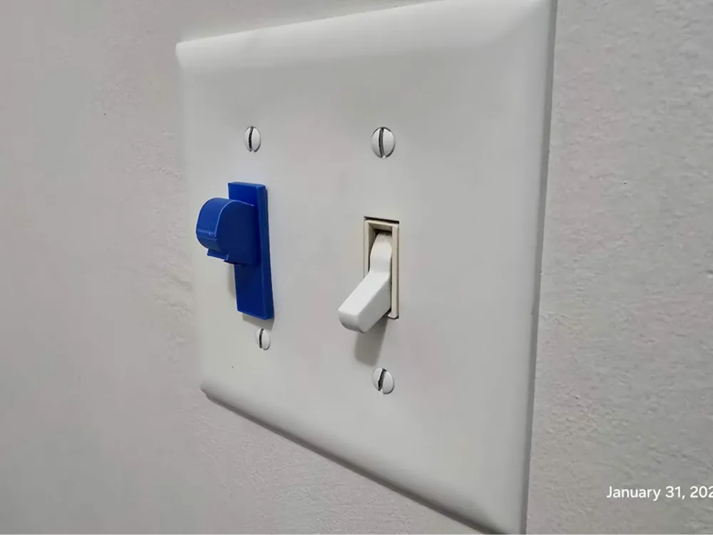 Light Switch Lock / Cover by Rafael - MakerWorld