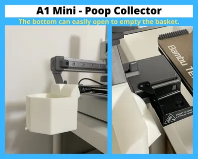 BAMBU LAB A1 and A1 MINI - POOP COLLECTOR by WikiZell MakerWorld ...