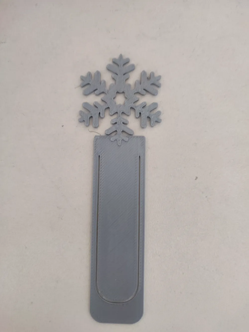 Snowflake bookmark by IValchev - MakerWorld