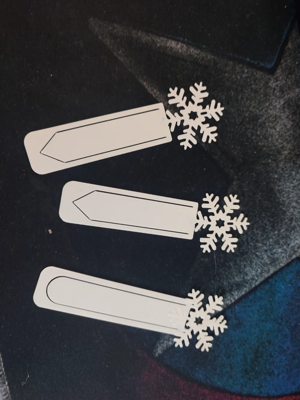 Snowflake bookmark by IValchev - MakerWorld