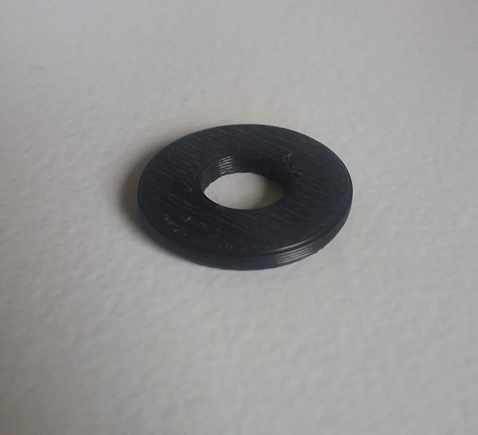 Parametric washer / Customizable washer chamfered - Free 3D Print Model ...