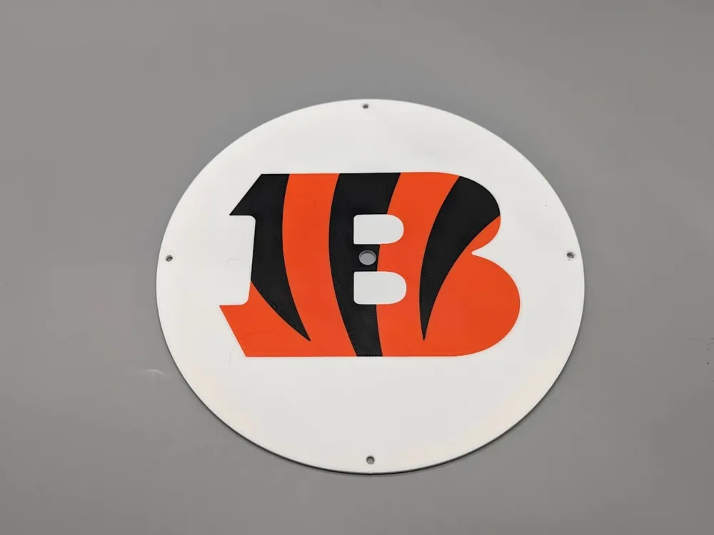 Cincinnati Bengals Clock Face by MadMax3D - MakerWorld