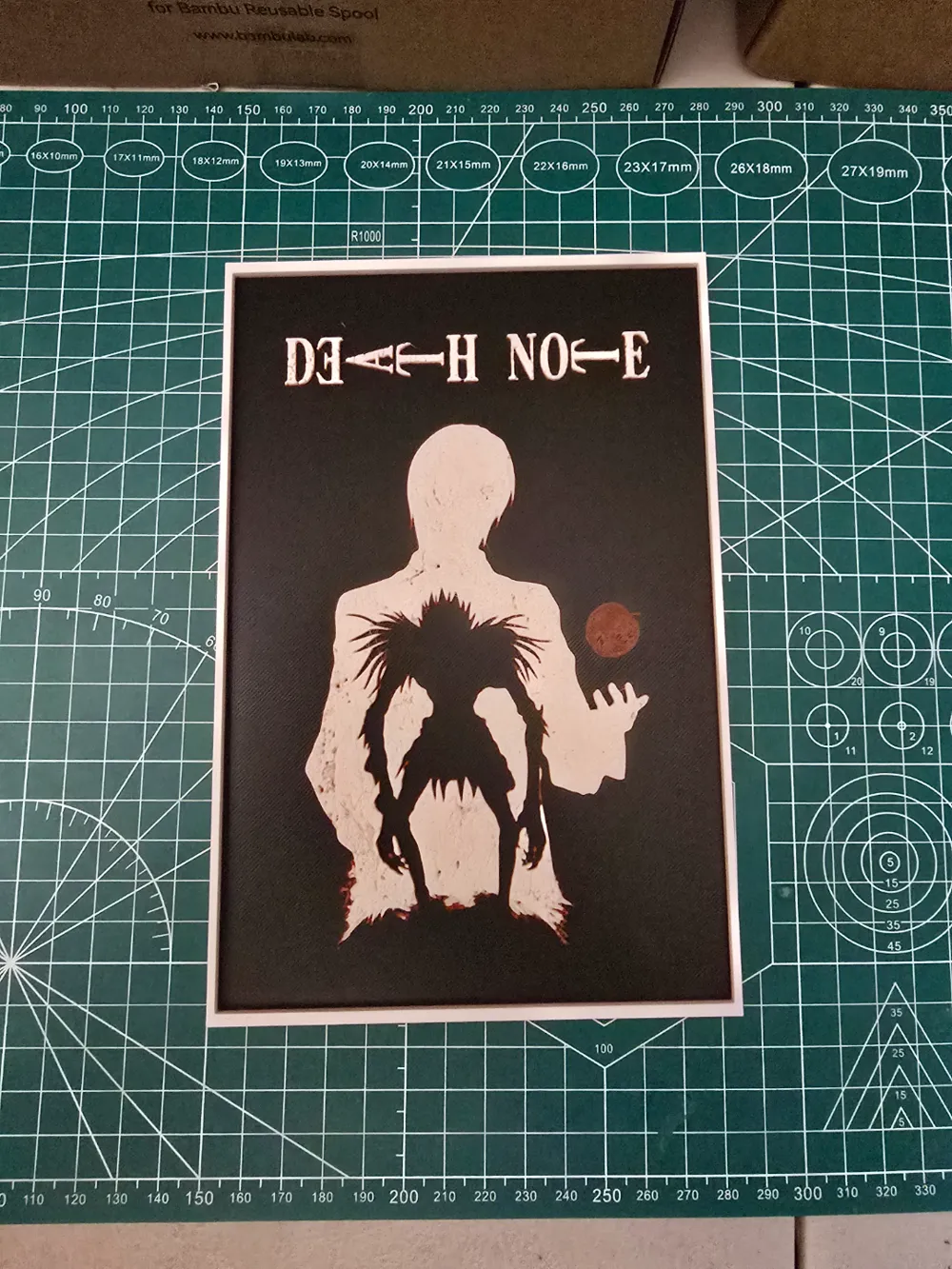 Death Note Poster - Hueforge Art by Lumpy3D MakerWorld: Download Free ...