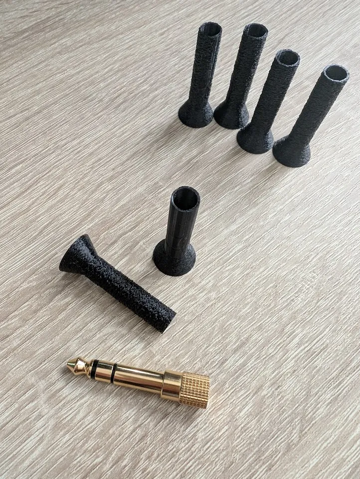 6mm Jack plug cable protector cap by PinkManiacTVMakerWorld: Download ...