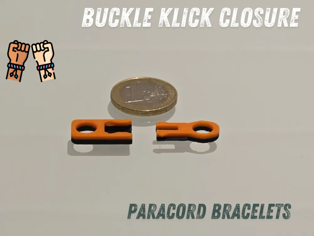 Universal Click Clasp Bracelet Jewelry Paracord by 3D_Freak MakerWorld ...