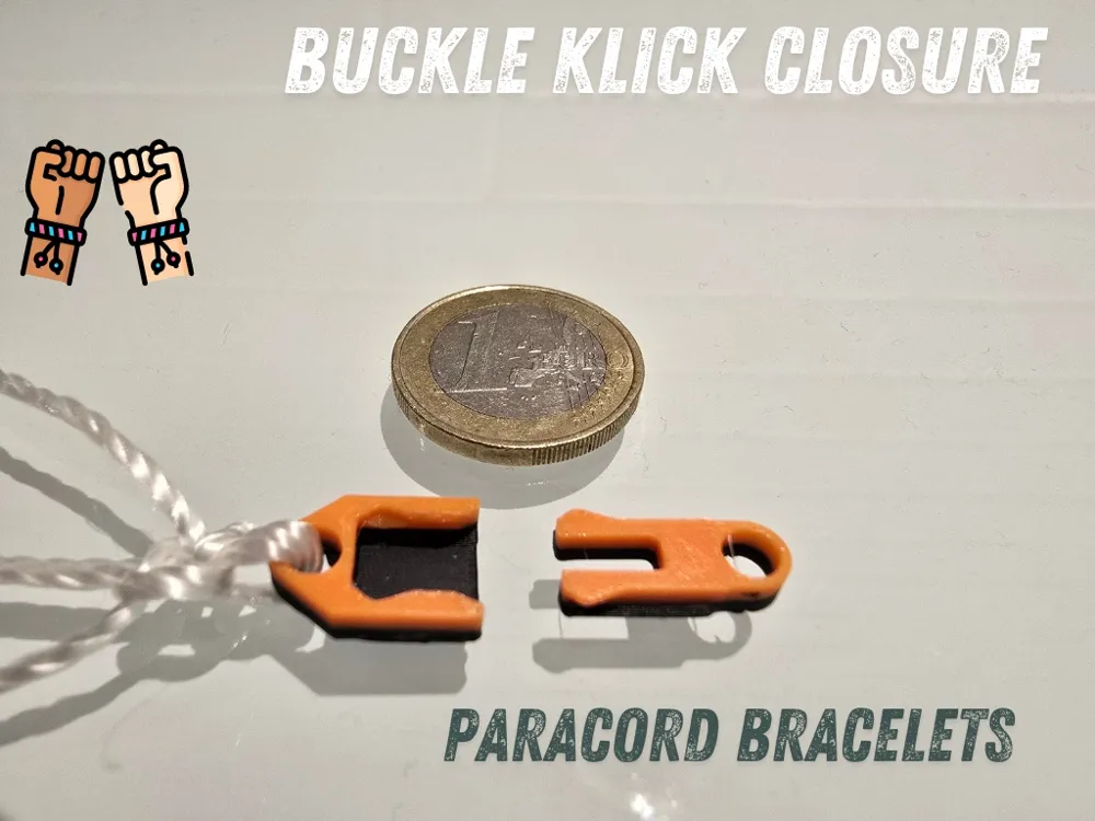 Universal Click Clasp Bracelet Jewelry Paracord by 3D_Freak MakerWorld ...