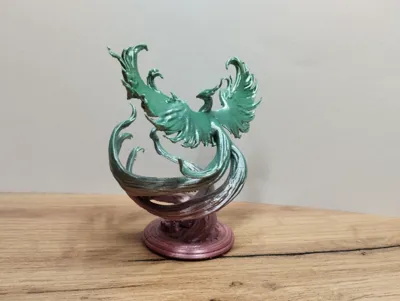 Phoenix statue - Free 3D Print Model - MakerWorld