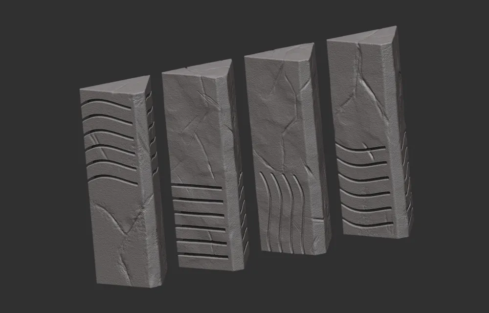 elemental stones from "the fifth element" - Free 3D Print Model ...