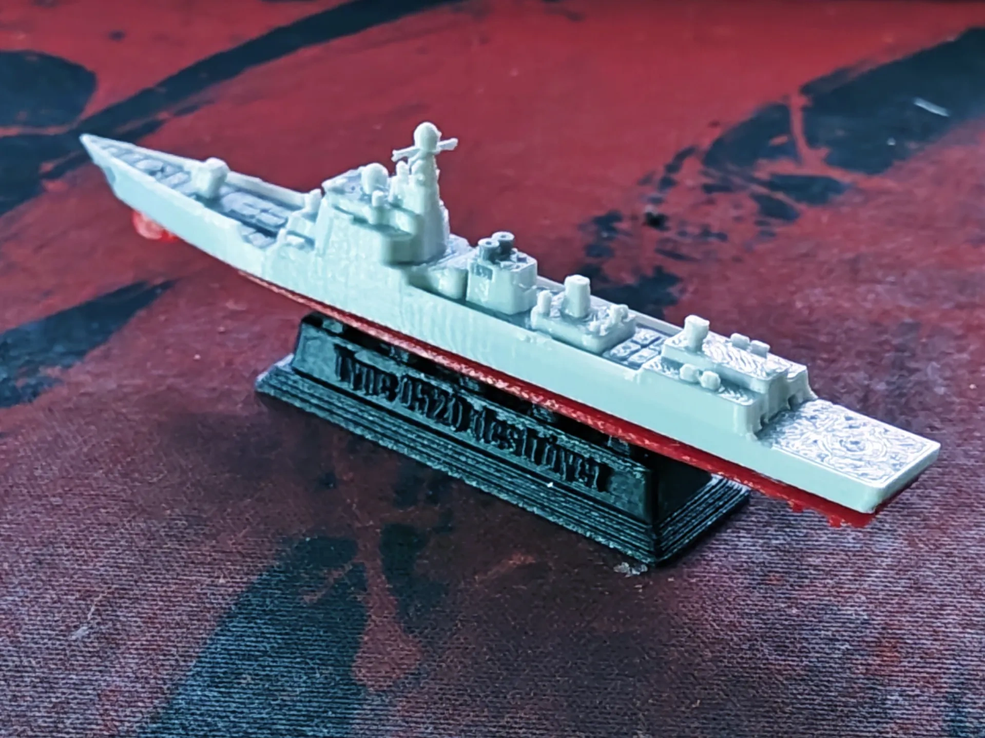 052D Changsha Destroyer 1:2000 Fridge Magnet by redghost13 MakerWorld: Download Free 3D Models