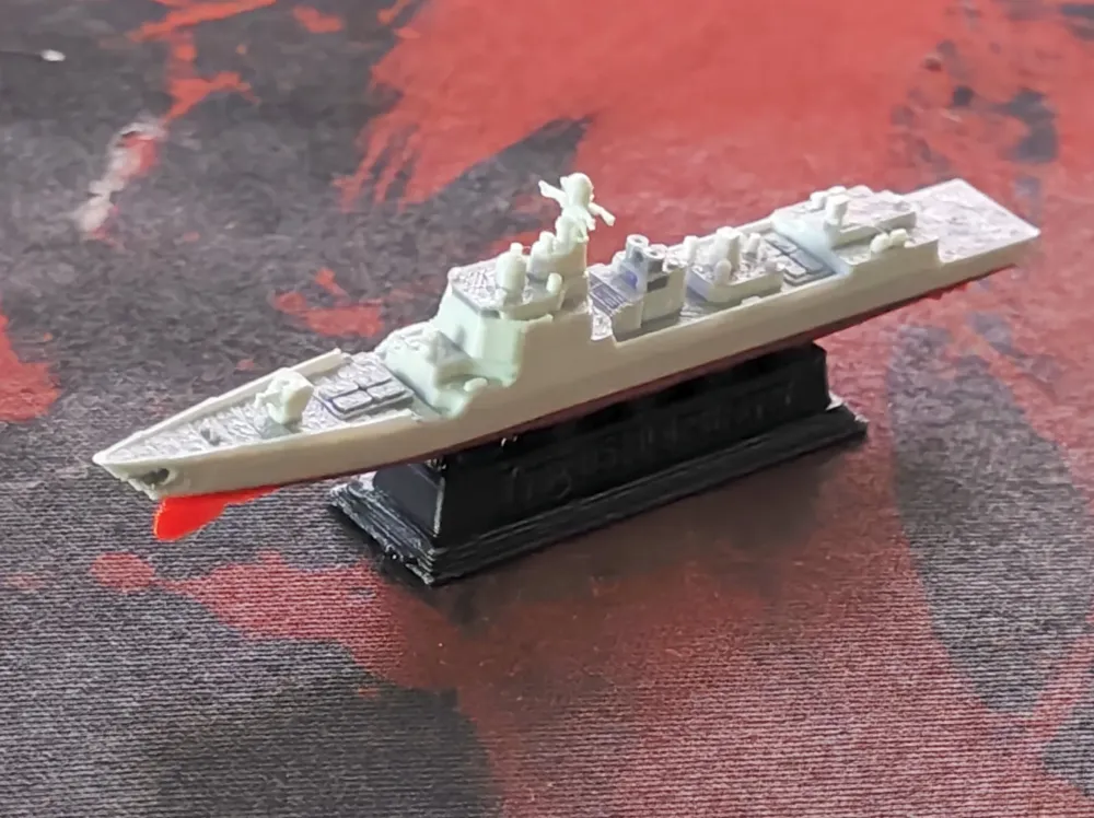 052D Changsha Destroyer 1:2000 Fridge Magnet by redghost13 MakerWorld: Download Free 3D Models