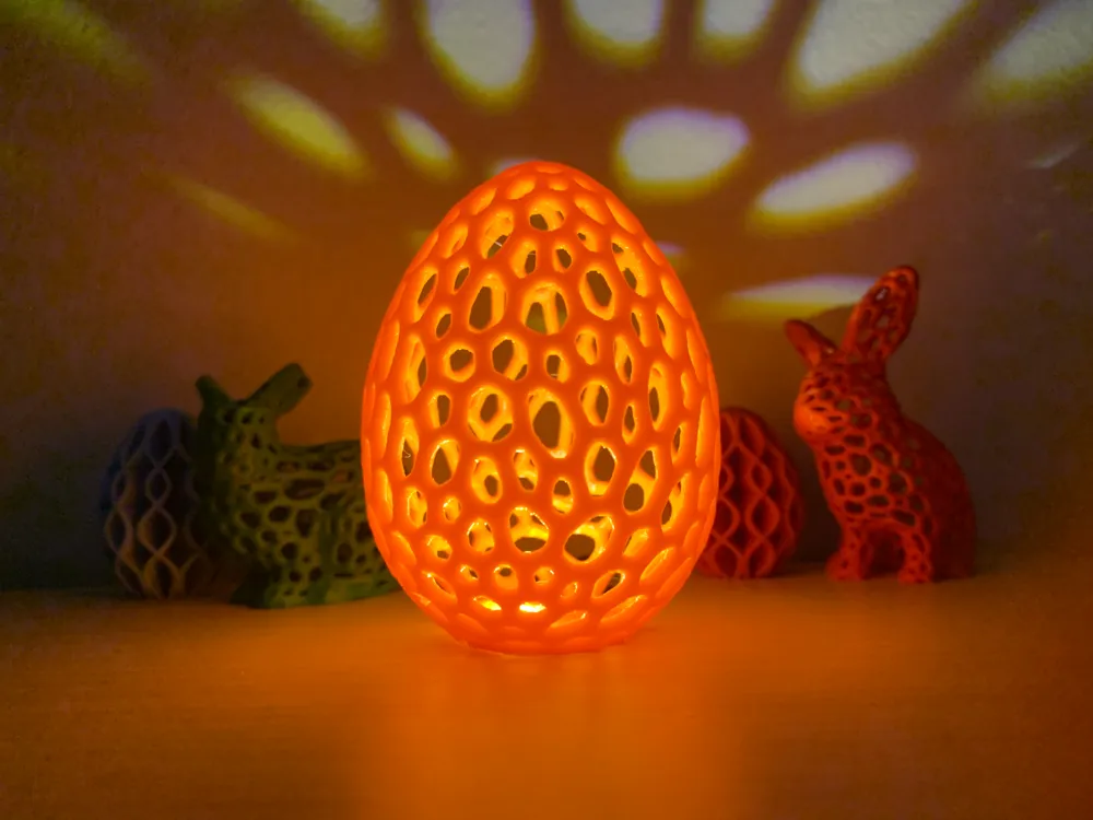 Easter Egg Voronoi by Xeraj - MakerWorld