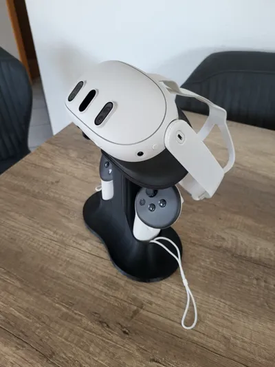 Stand / Holder for Meta Quest 3 / 3s and Quest 2 by Dandandu MakerWorld ...