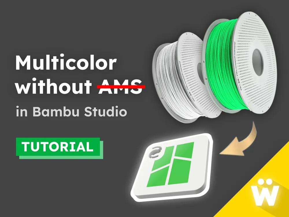 Multicolor without AMS (Tutorial) - Free 3D Print Model - MakerWorld