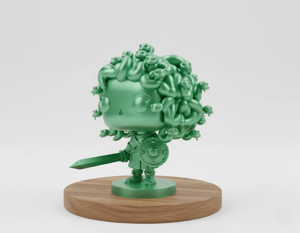Queen of Serpents - Medusa by Layers Lord MakerWorld: Download Free 3D ...